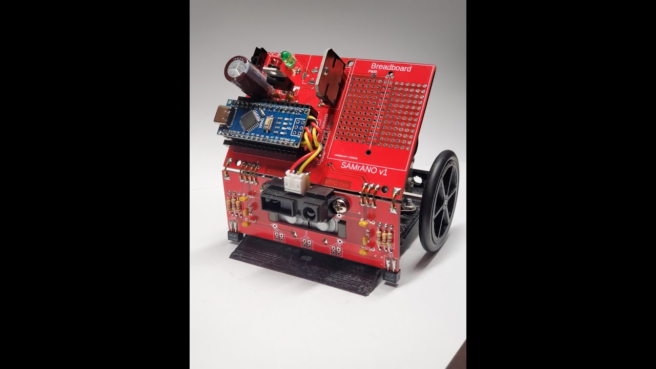 SAMrANO Kit Assembly for Mini Sumo - YouTube