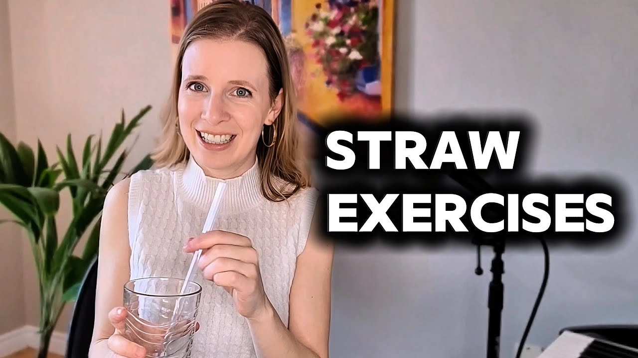 Master this Simple Exercise for Amazing Vocal Tone | Straw Singing ...