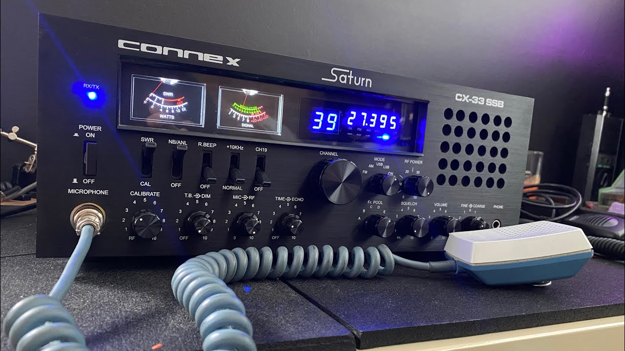 How To CONVERT or Restore CB Band to a Connex CX 3400HP and CX 33SSB ...