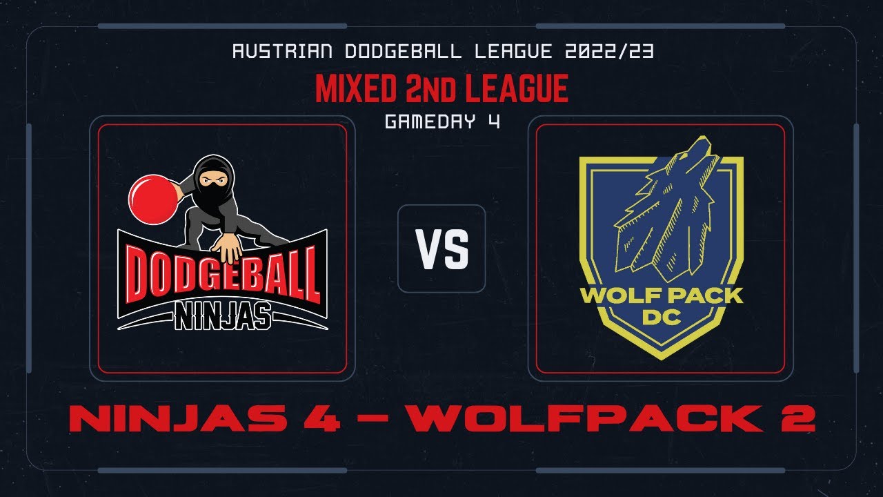 Ninjas 4 - Wolfpack 2 (MIXED 2nd League) - YouTube