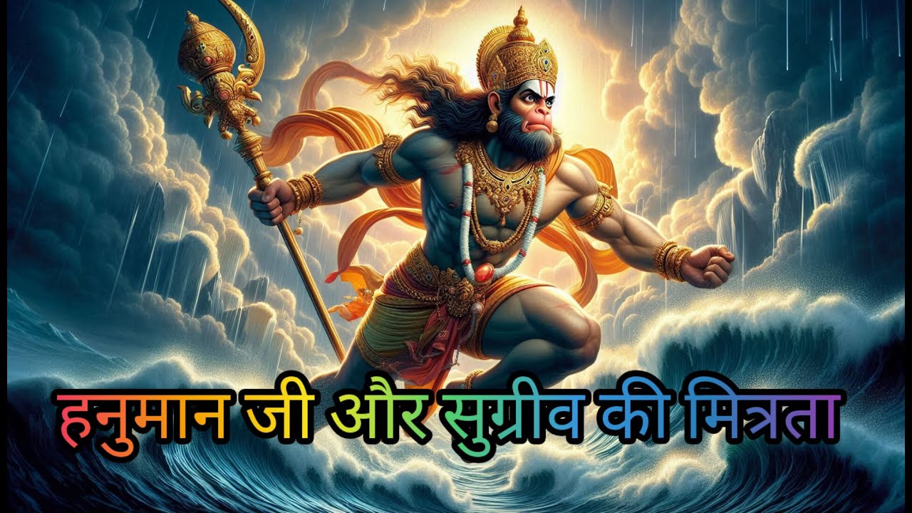 हनुमान जी और सुग्रीव की मित्रता ll Friendship of Hanuman ji and Sugriva ...