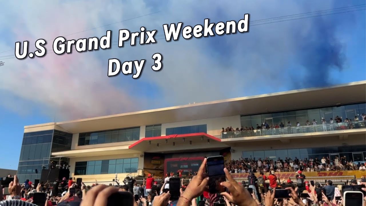 I MESSED UP... | U.S Grand Prix | Sunday - YouTube