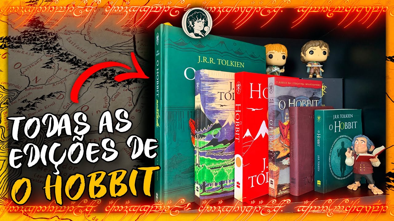 TODAS AS EDIÇÕES DE O HOBBIT // "Harper Collins Brasil" - YouTube