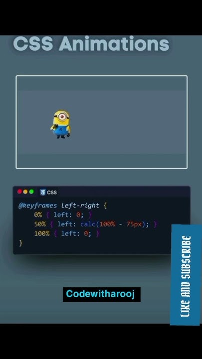 Css Animation Htmlcssjavascript Csstutorialscool Cssanimationtutorial Csstips Youtube