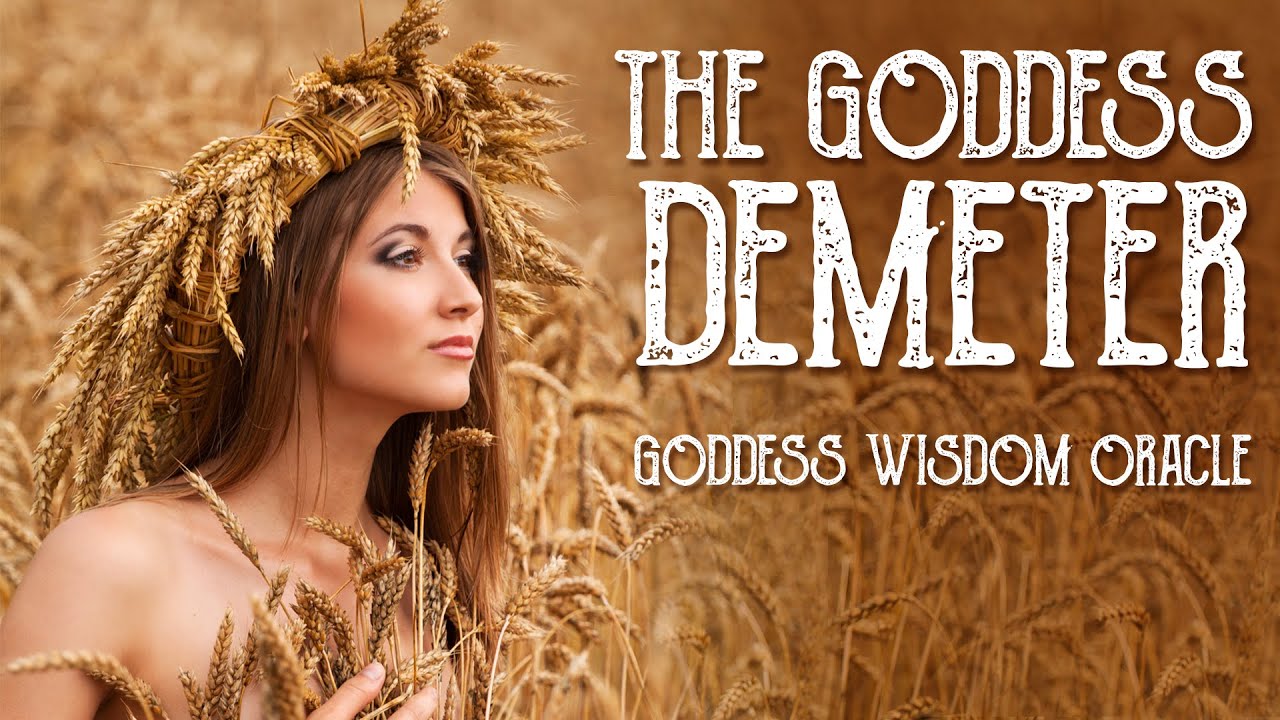 Messages From the Goddess Demeter, Goddess Wisdom Oracle Cards, Magical ...
