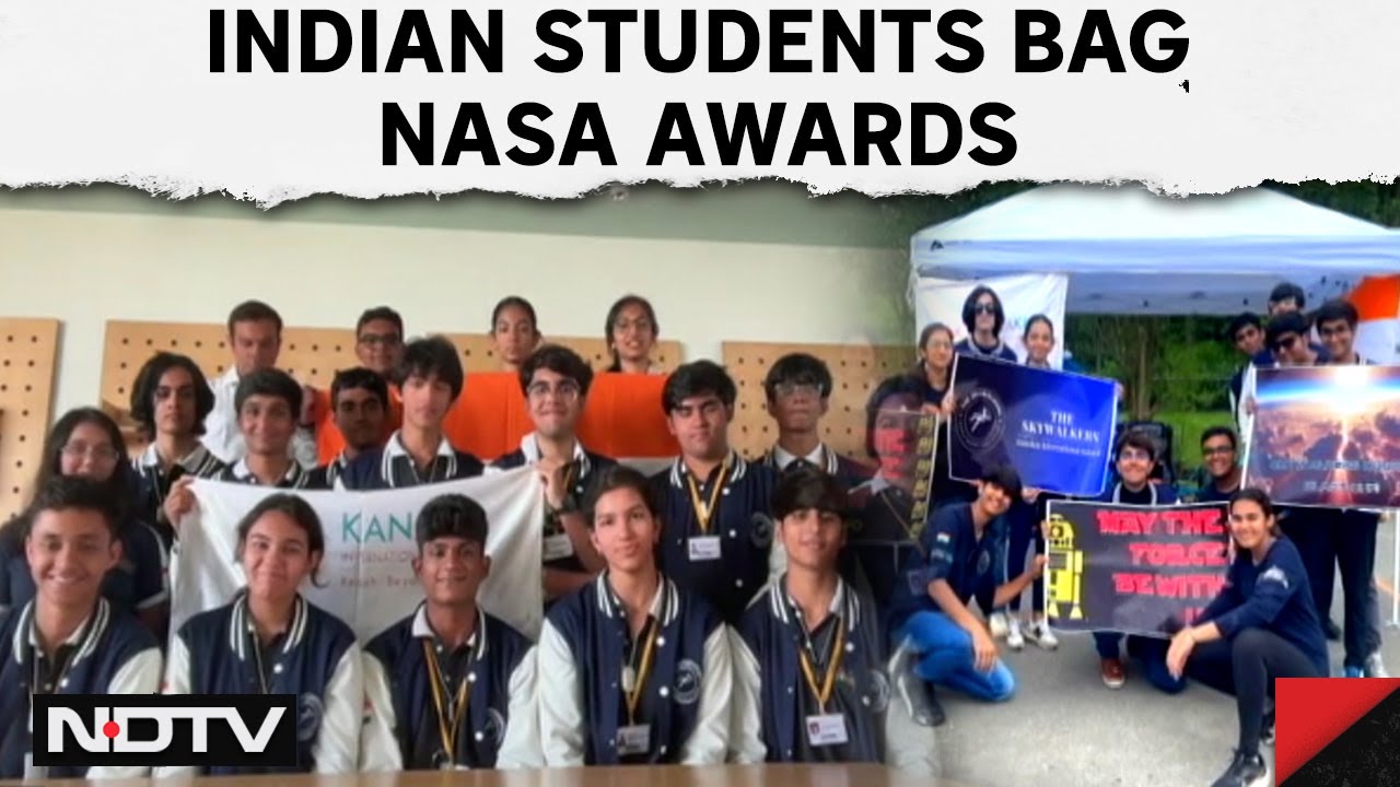 NASA News | Indian Students Bag NASA Awards For Human Exploration Rover ...