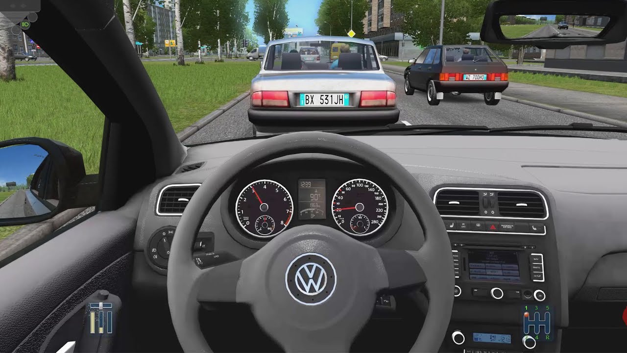 City Car Driving - Volkswagen Polo TSI | Street Racing - YouTube