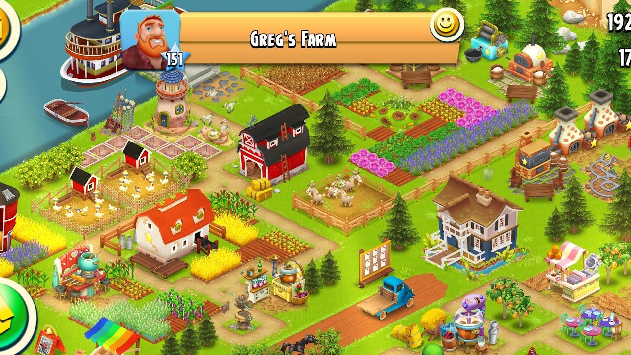 Hay Day Game Play Day 1 - YouTube