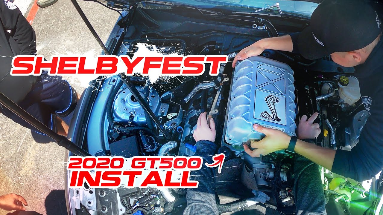Events || 2020 GT500 Parts Install and Dyno at Shelbyfest 2021 with ...