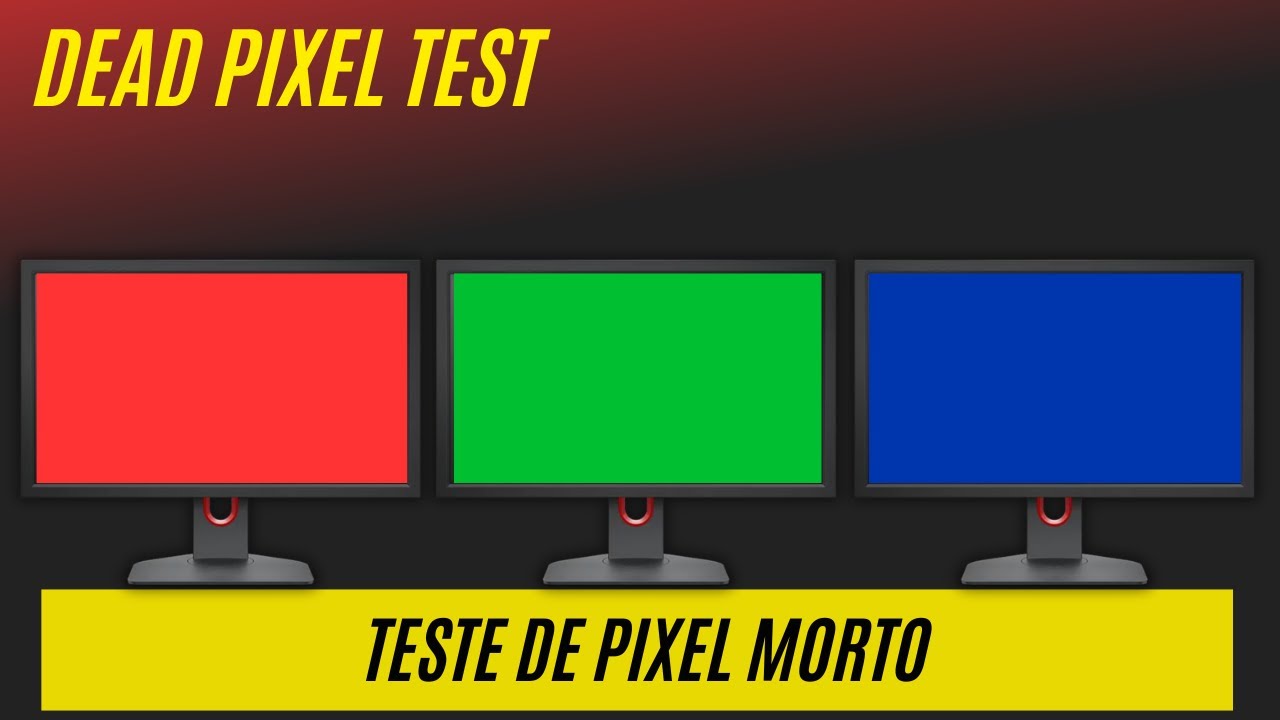 Dead Pixel Test - YouTube