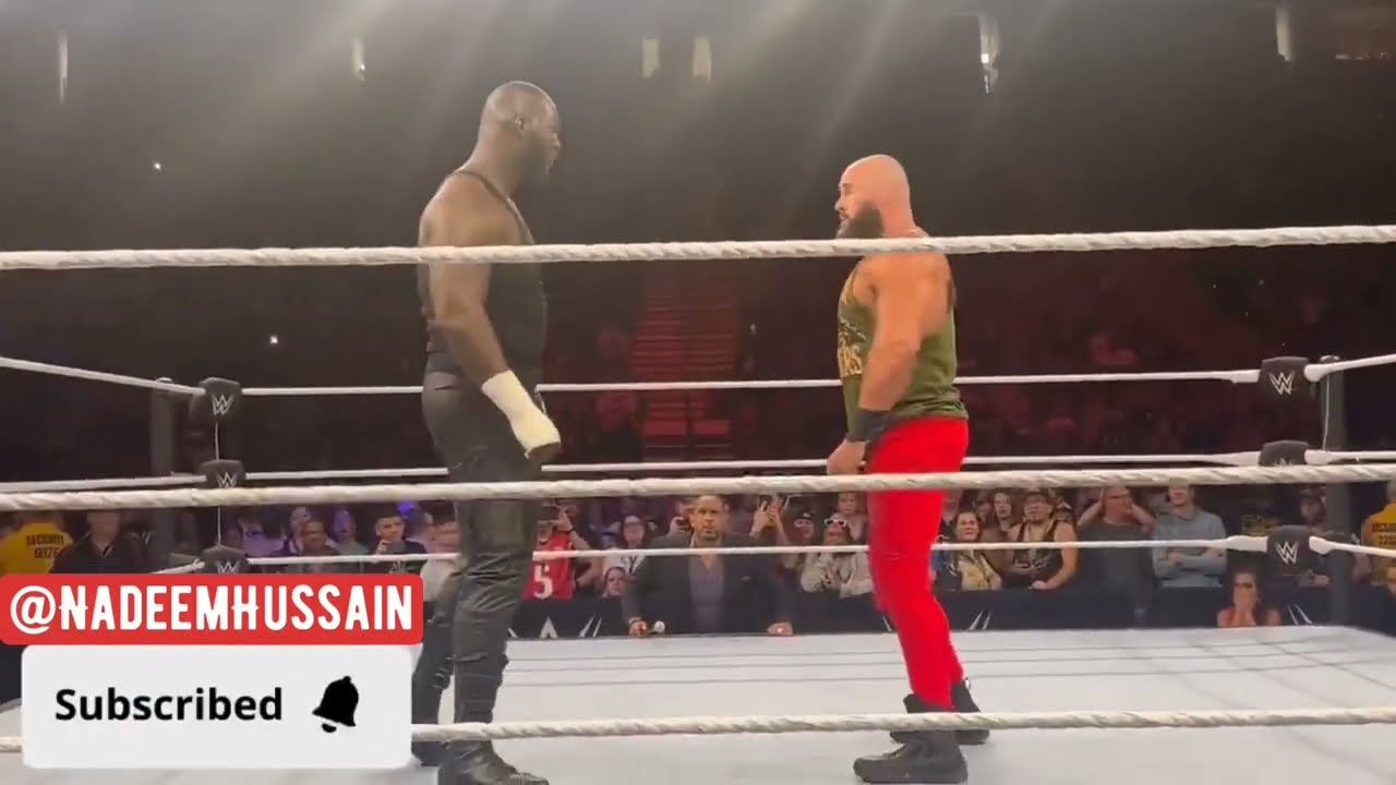 Braun Strowman vs Omos | Great Monster Fight - YouTube