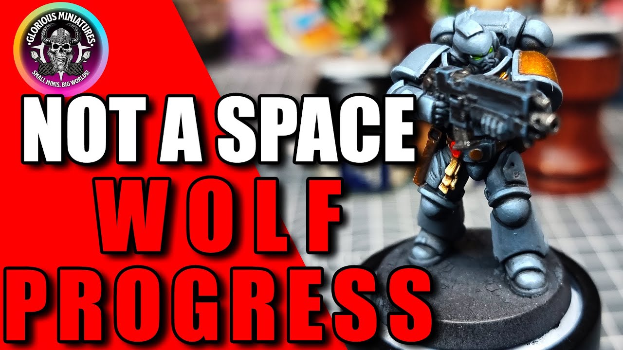 Finishing the Space Wolf and some 3d printed Undead! - YouTube