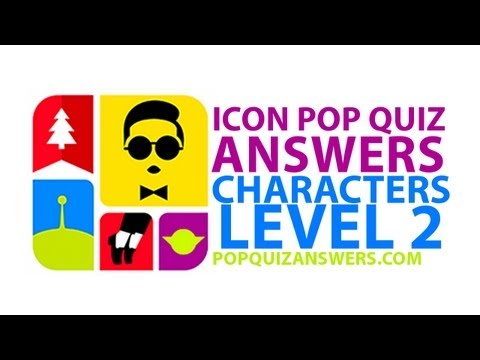 Icon Pop Quiz - Characters - Level 2 - Walkthrough... - Icon Pop Quiz ...