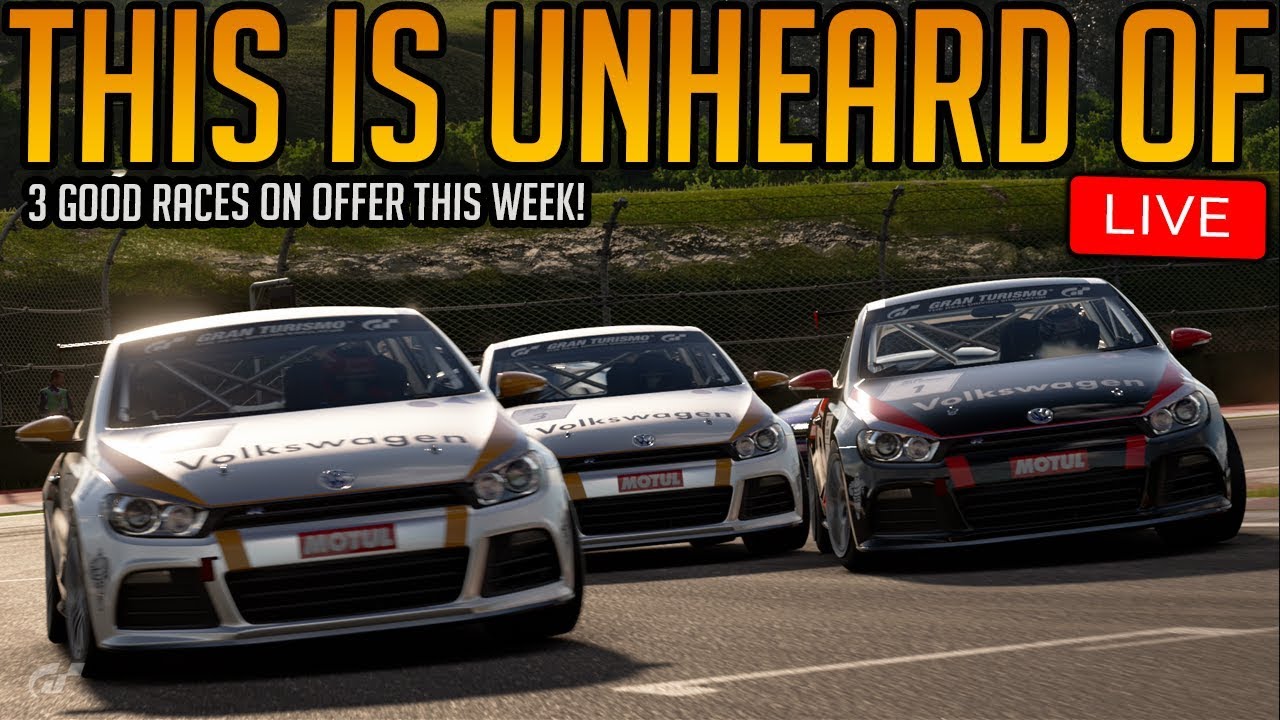 Gran Turismo Sport: 3 Great Races This Week, Almost unheard of! - YouTube