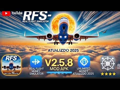 Baixar: RFS - Real Flight Simulator v2.5.8 mod APK atualizado 2025 ...