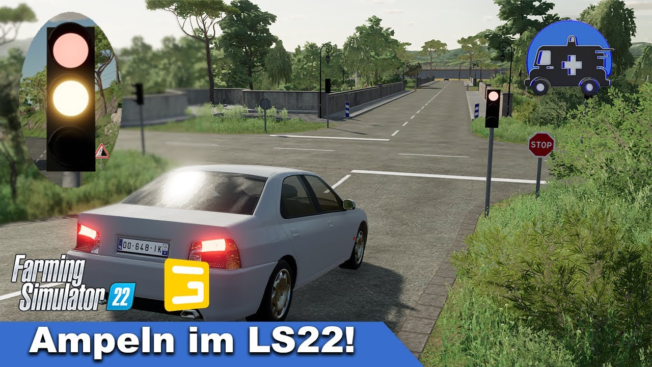 Realistische Ampeln im LS22! | Tutorial | LS22 | German - YouTube