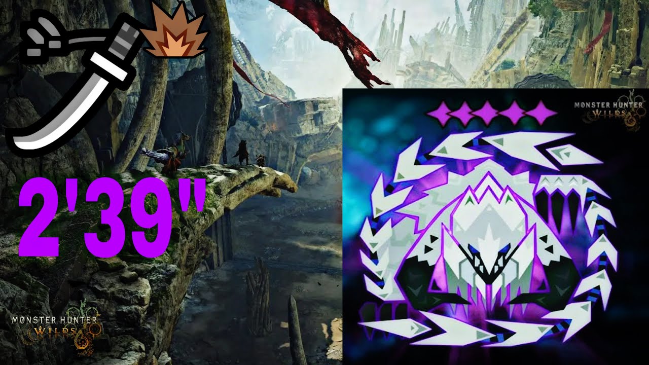 [MH Wilds] Tempered Arkveld Longsword 2’39 - YouTube