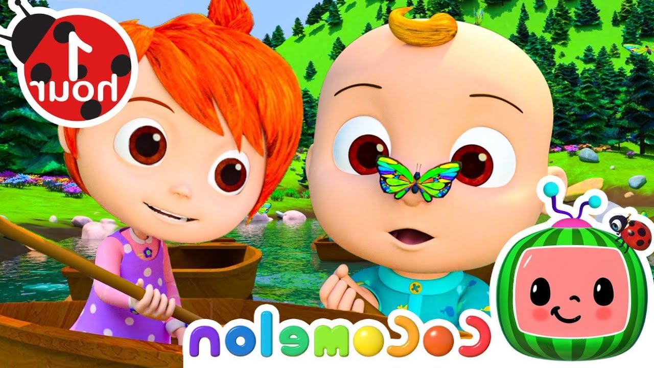 ow, Row, Row Your Boat | CoComelon | Nursery Rhymes for BabiesKids ...