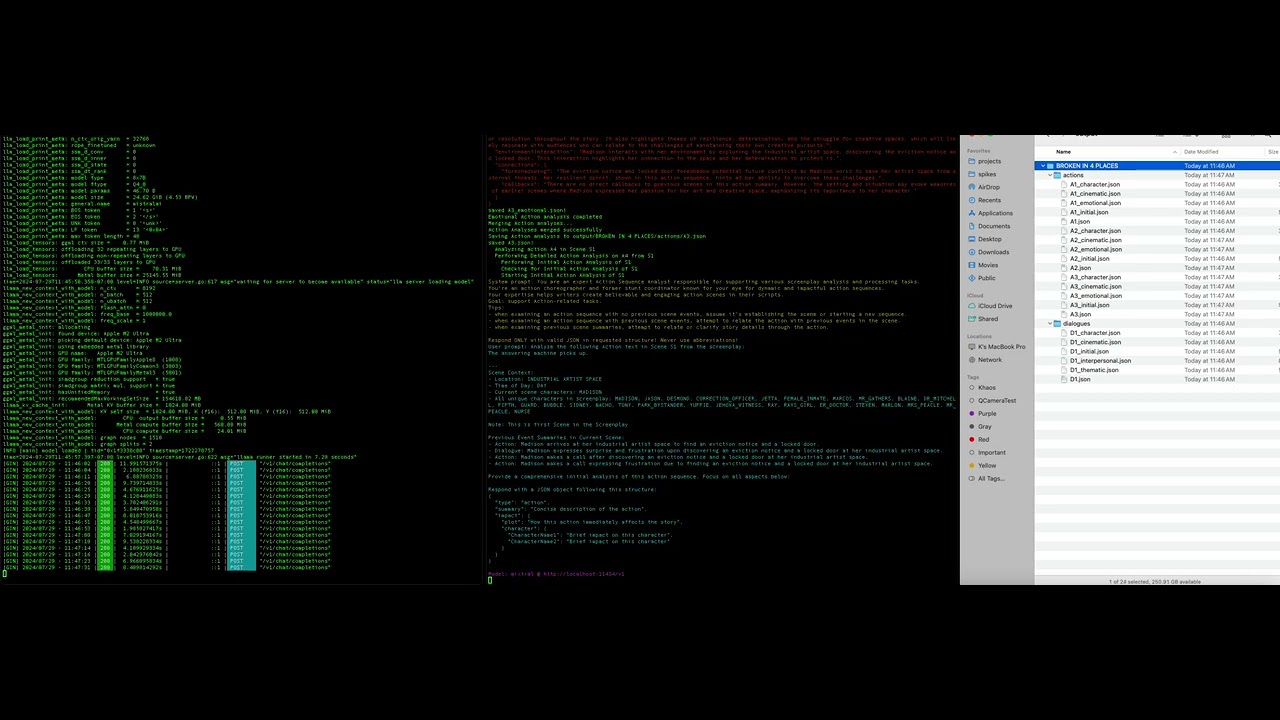 screenplay analysis process demo - YouTube
