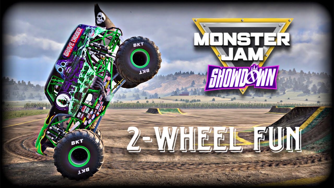Monster Jam Showdown, 2-Wheel Fun - YouTube