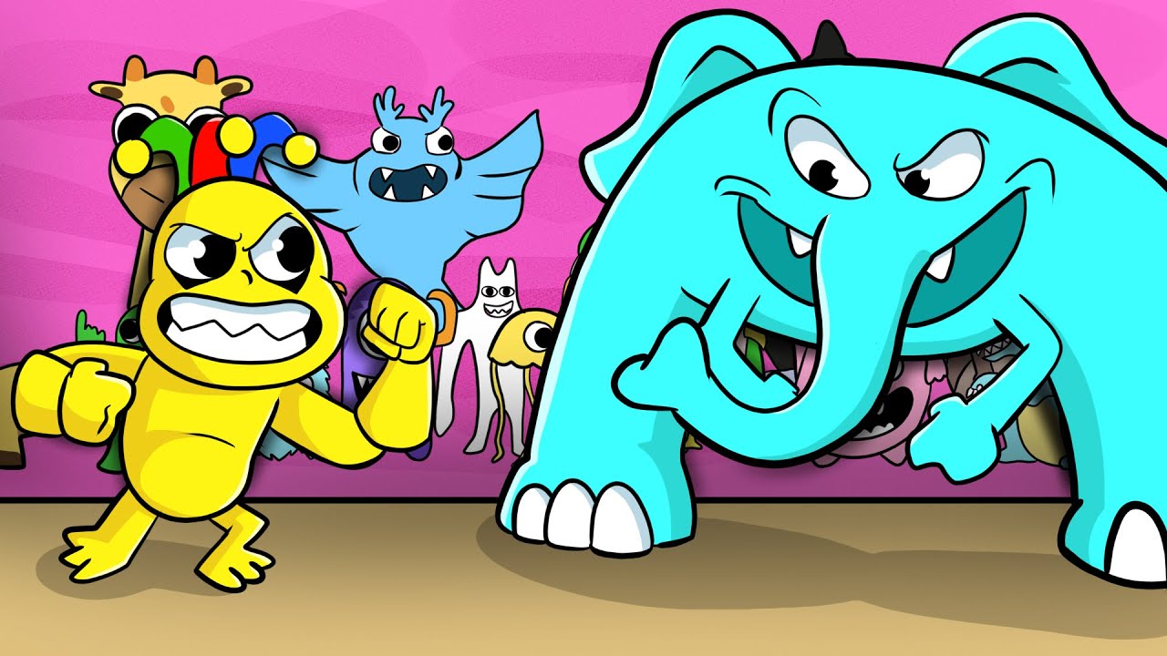 COACH PICKLES & JACKIE JOKE... GARTEN OF BANBAN CHAPTER 3 Characters ...