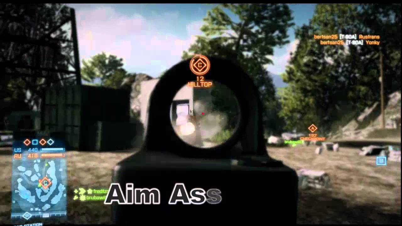 BF3 PS3 Aim Assist on or Aim Assist off?? - YouTube