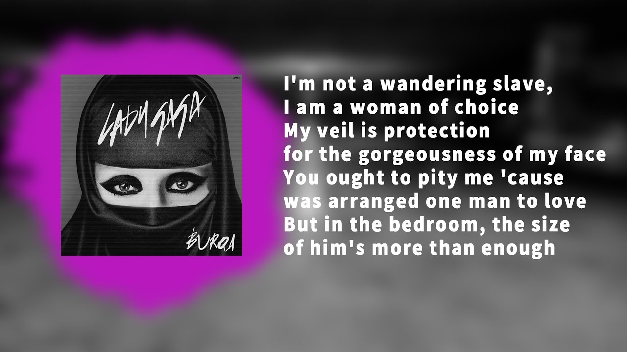 Lady Gaga - Aura / Burqa ( LYRICS - KARAOKE - INSTRUMENTAL ) - YouTube