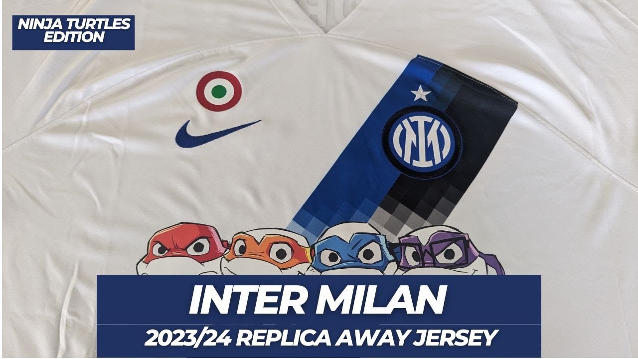 Inter Milan 2023/24 Away Jersey Review (Ninja Turtles Edition) - YouTube