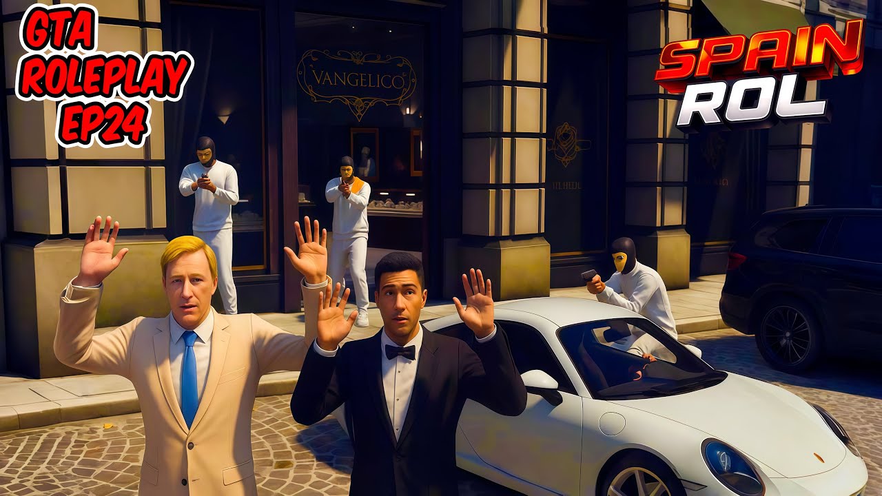 ATRACO a la JOYERÍA con SAUL GOODMAN de REHÉN | GTA Roleplay EP24 #spainrol - YouTube