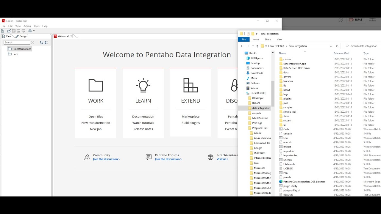 Tutorial Install Pentaho - YouTube