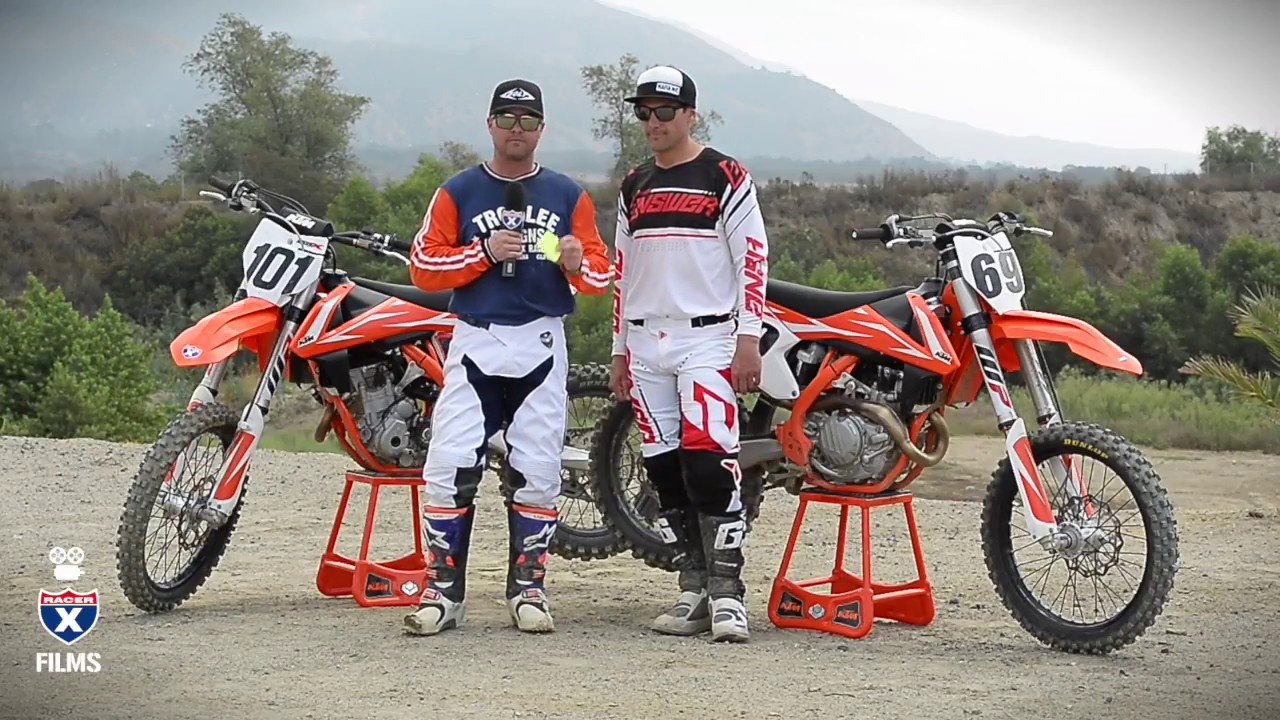 Racer X Films: 2018 KTM 350 and 450 Intro - YouTube