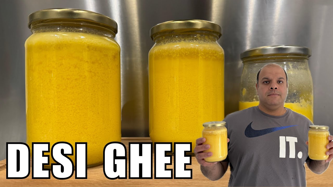 Extracting “DESI GHEE” from BUTTER by Boiling - Aromatic & Healthy ...