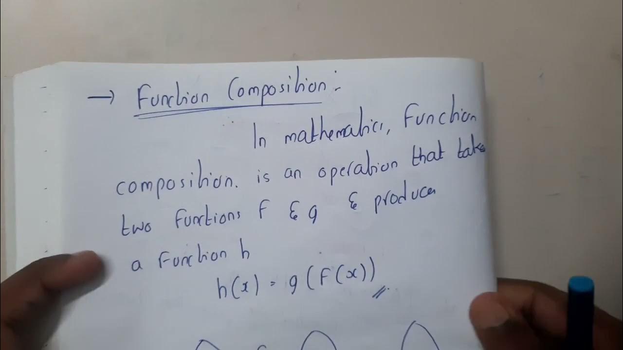 Lec 39 All About Functions and composition of function - YouTube