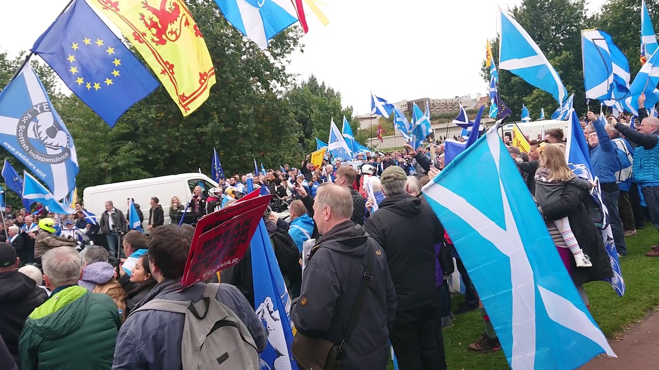 Scottish independence March edinburgh 2019 - YouTube
