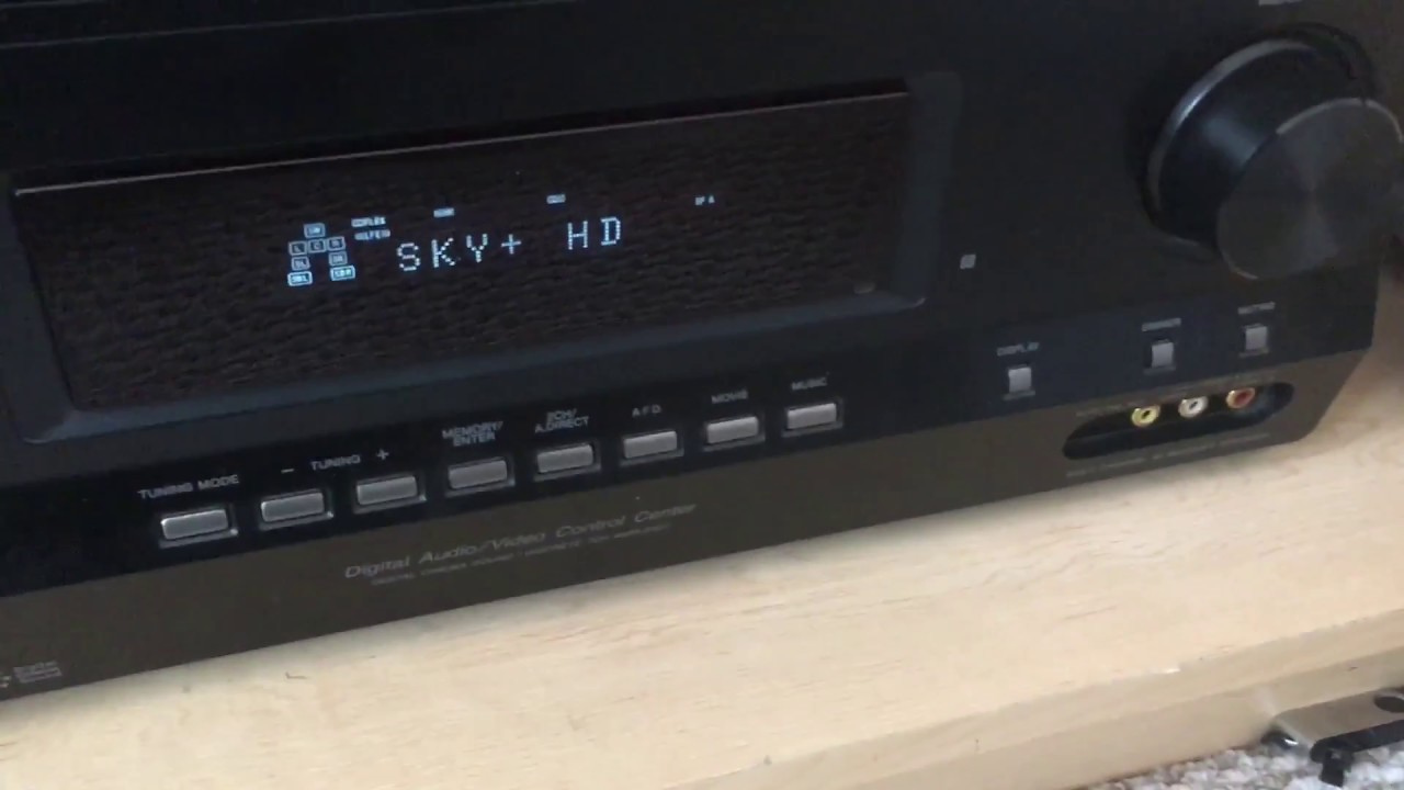 Sony DH810 AV Receiver Demo - YouTube