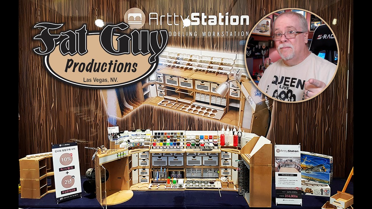 A Massive Artsy Station Hobby Work Area - Unboxing and Set-up - YouTube