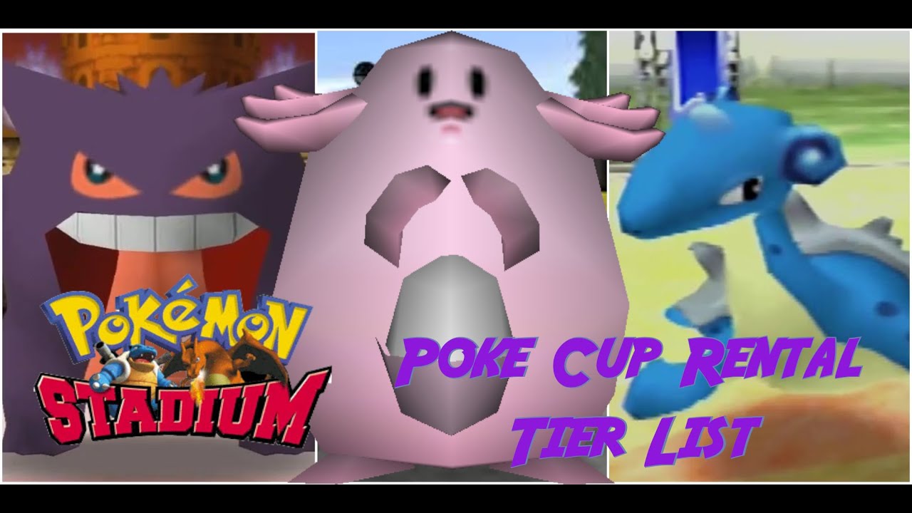 Pokemon Stadium Rental Tier List - Poke Cup Guide / How to Win on ...