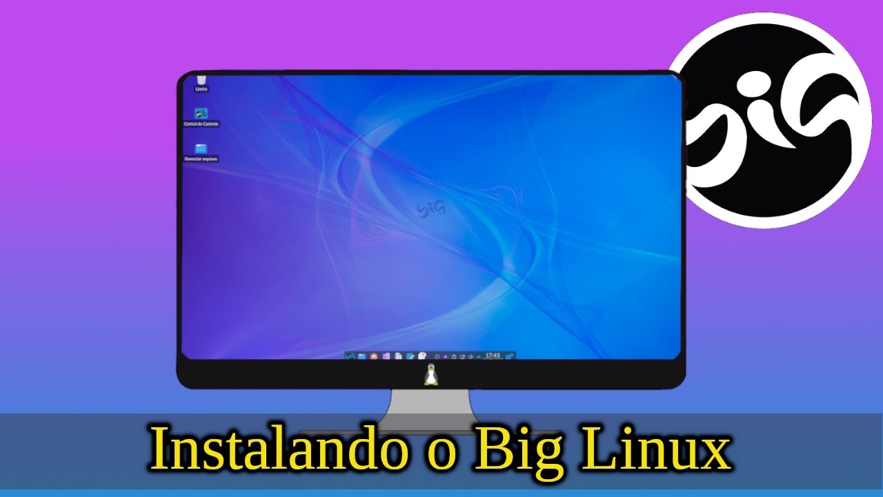 Instalando BIG LINUX - Aprenda também a verificar se uma ISO Linux está ...