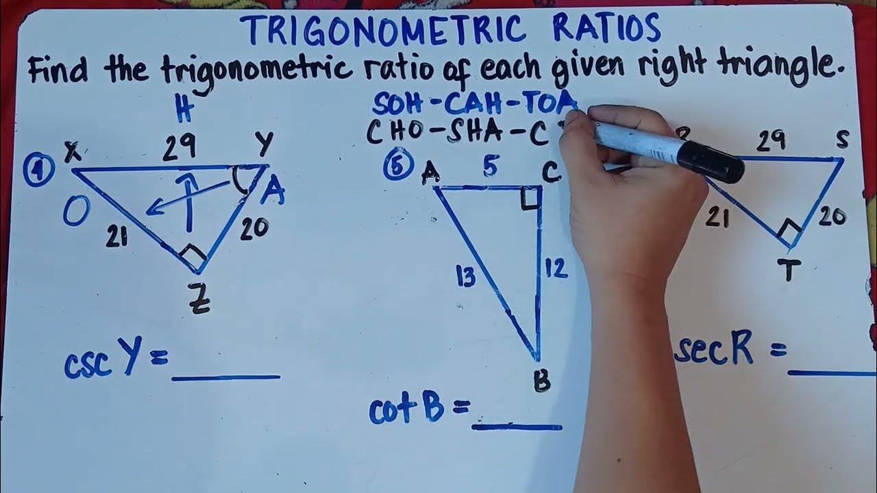 Trigonometric Ratios | Finding the value of each Trigonometric Ratio ...