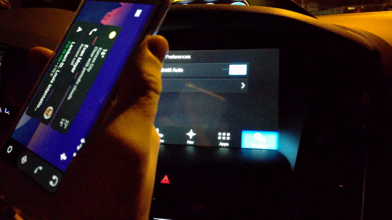 Focus RS w/Sync 3 update 2.2 Android Auto - YouTube