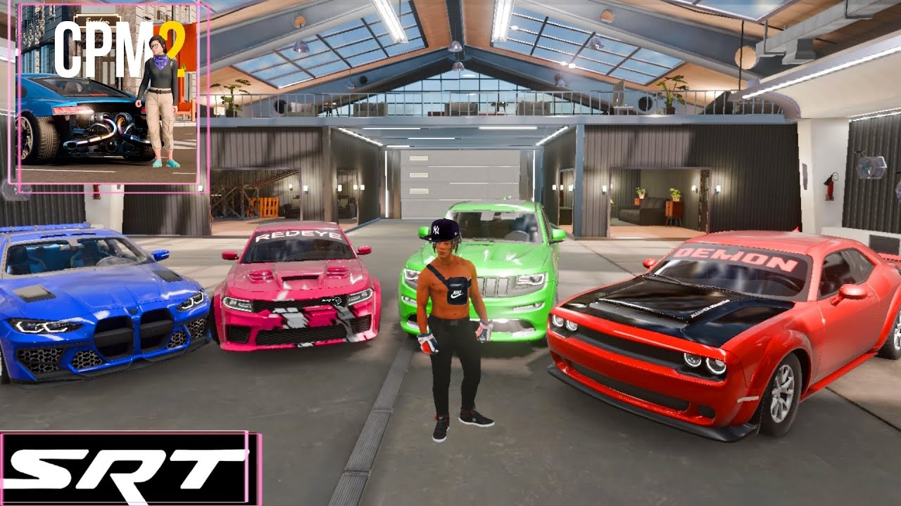 BUILDING MY SRT GARAGE IN CAR PARKING MULTIPLAYER 2!🔥 - YouTube
