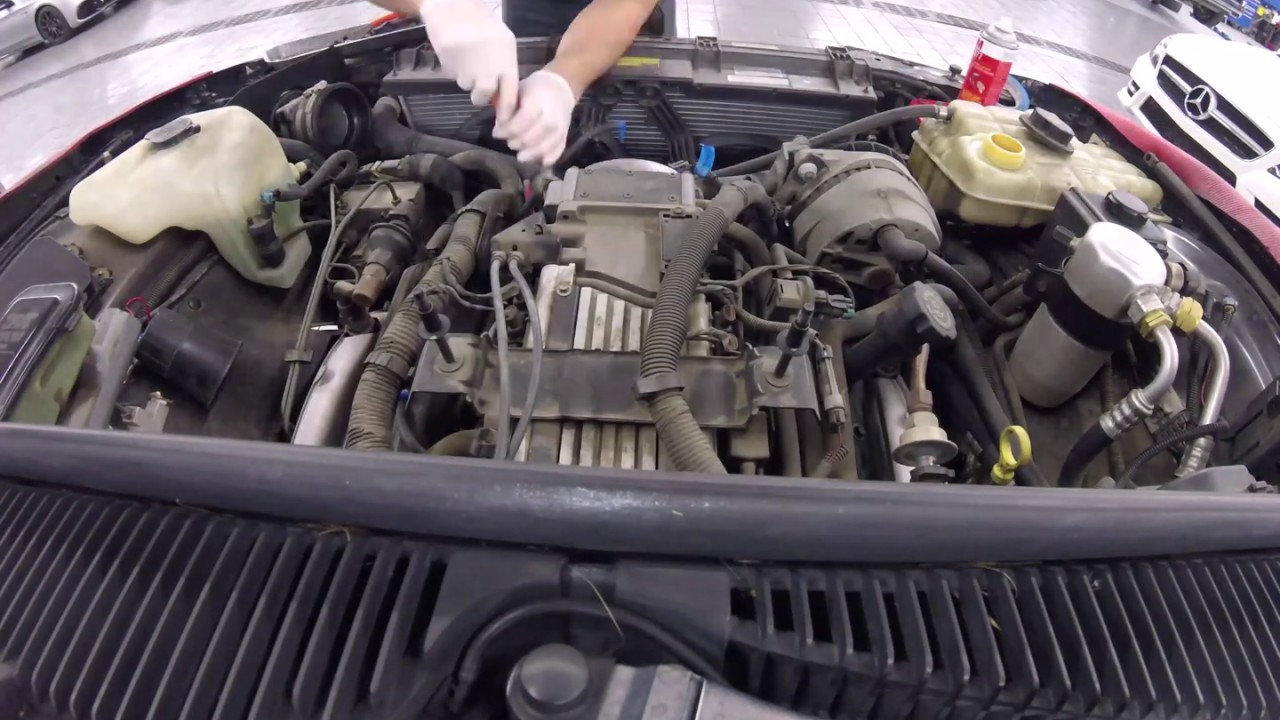 LT1 to LQ4 swap on 1996 impala - YouTube