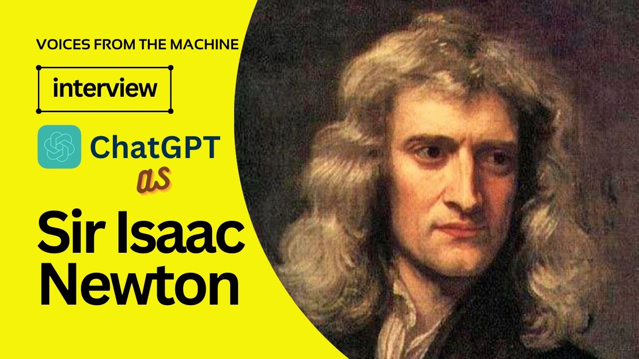 First Ever Interview of Newton | Voices From The Machine | EP 01 - YouTube