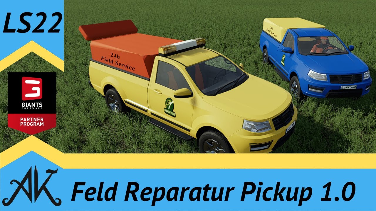 LS22 #Modvorstellung Feld Reparatur Pickup 1.0 - YouTube