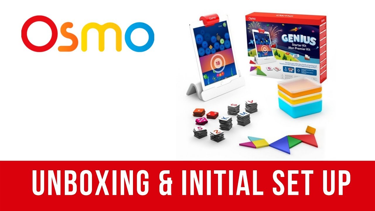Osmo Genius Starter Kit Unboxing & Initial Setup iPad - YouTube