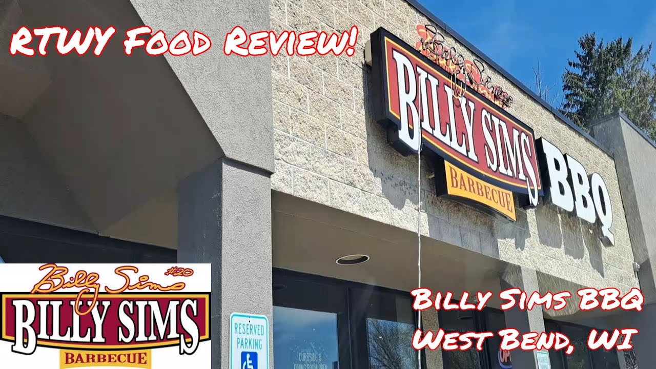 RTWY FOOD REVIEW! Billy Sims BBQ, West Bend, Wisconsin. - YouTube