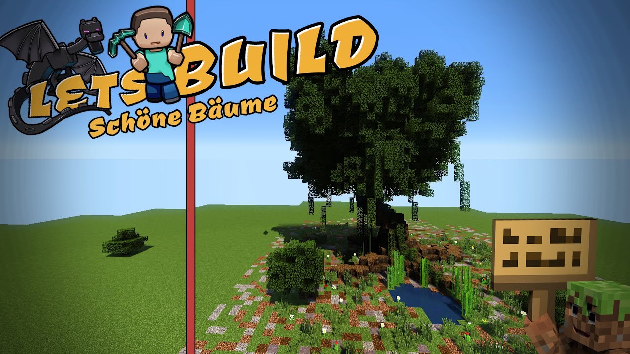 Schöne Bäume in Minecraft! | Tutorial - YouTube