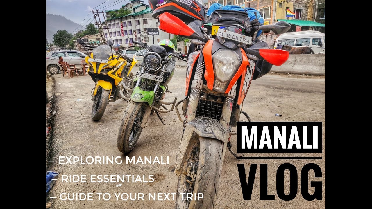 DELHI TO MANALI VLOG 2019 | Delhi to Manali Bike Ride | Exploring ...