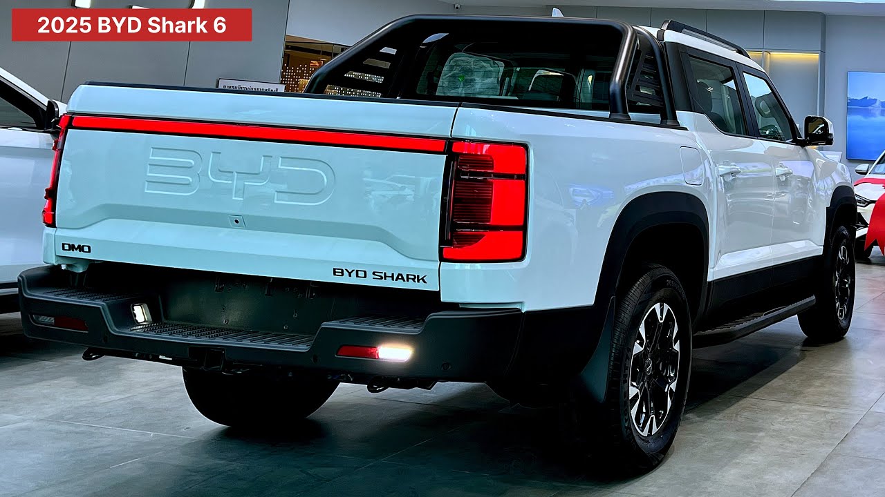 2025 BYD Shark 6 DMO AWD - The Best Premium EV Pickup Off-Road ...