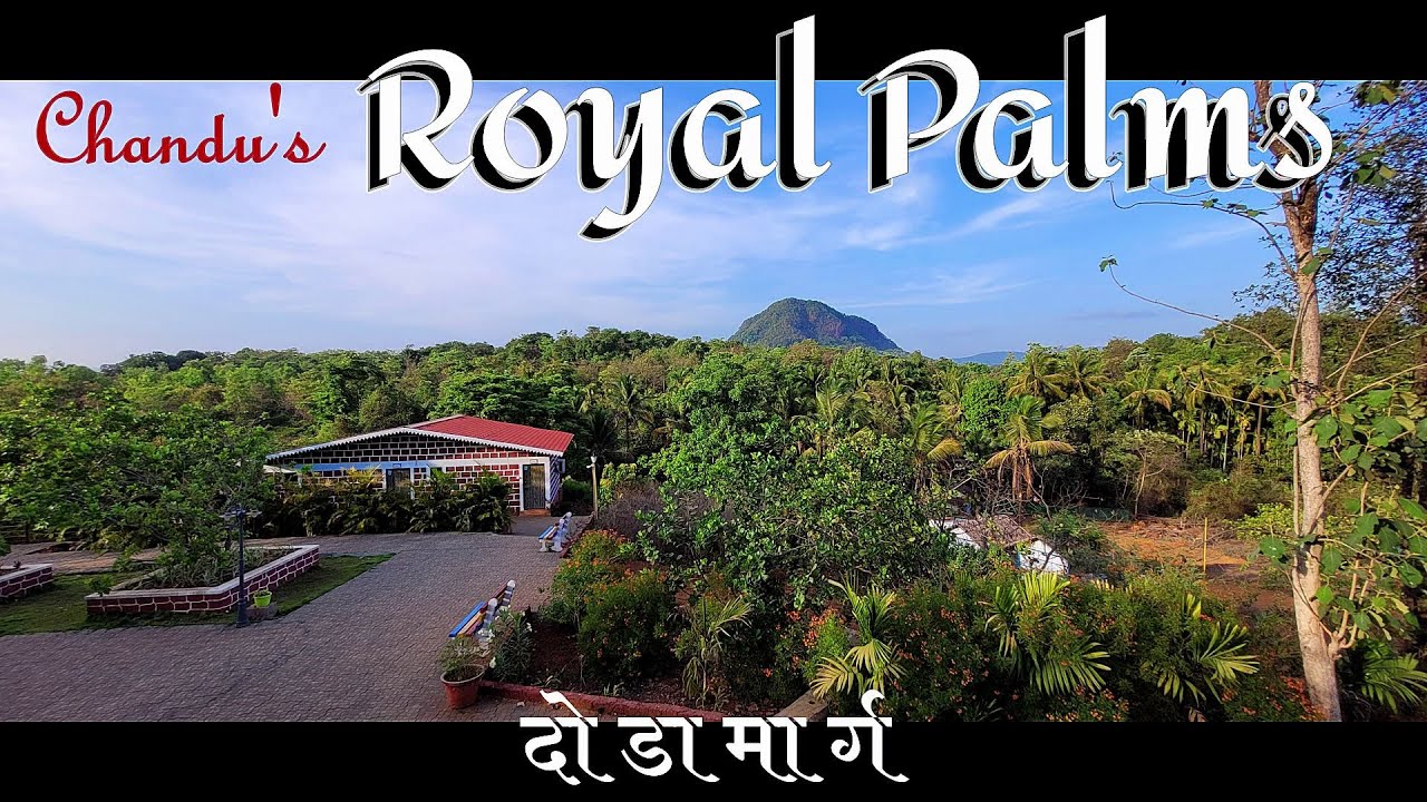 Chandu's Royal Palms Resort Dodamarg (Near Goa) | दोडामार्ग - YouTube